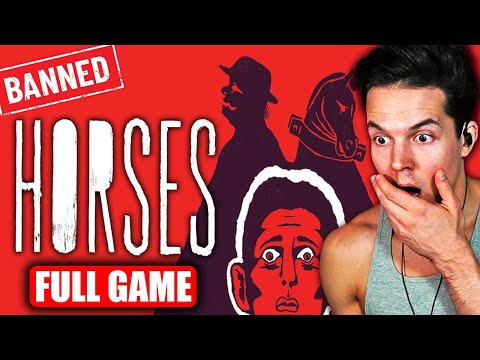 Horses Full Game Playthrough | The BANNED Steam Game Everyone Is Talking About
