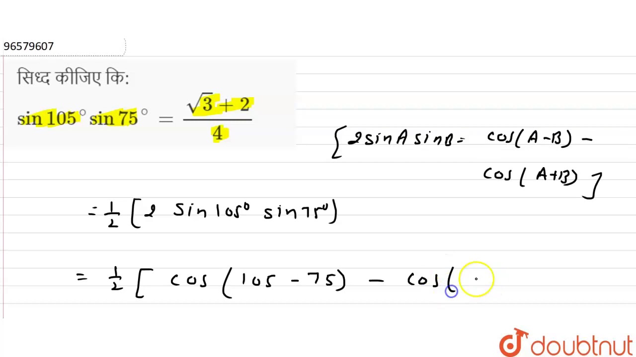 Sin 75 - Khám Phá Giá Trị Và Công Thức Tính Sin 75 Độ
