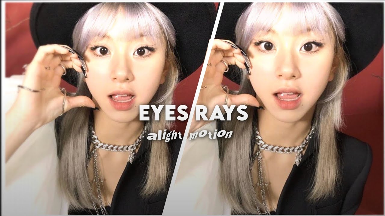 alight motion eyes rays tutorial - YouTube