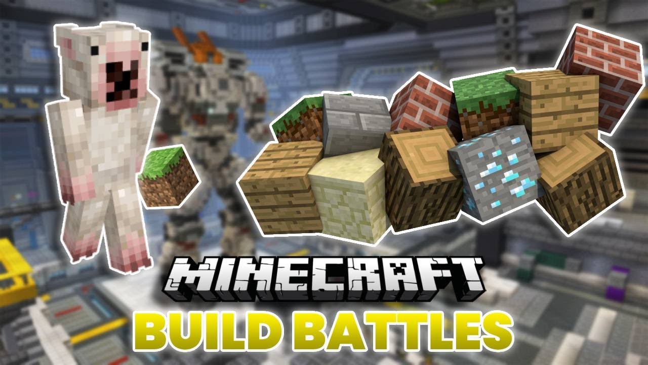 MINECRAFT BUILD BATTLE- FUNNY MOMENTS - YouTube