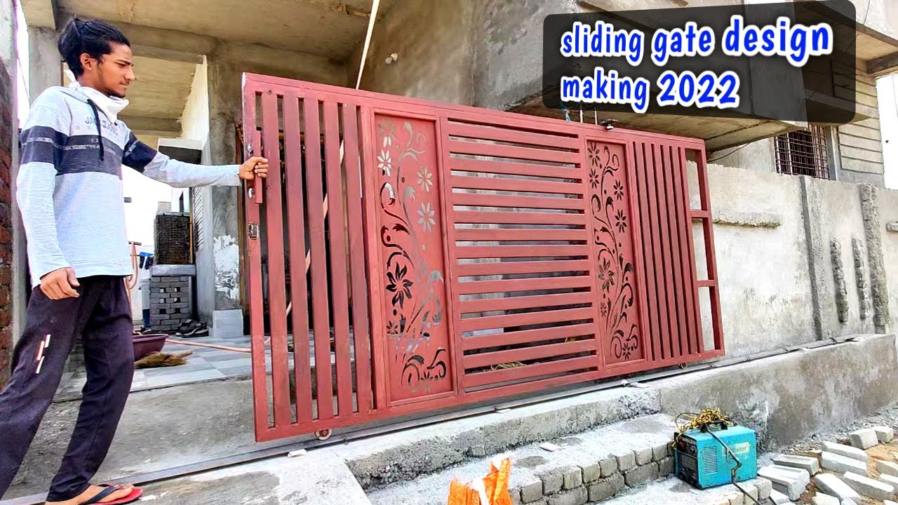 sliding gate design | front gate design | gate design ideas | main gate ...