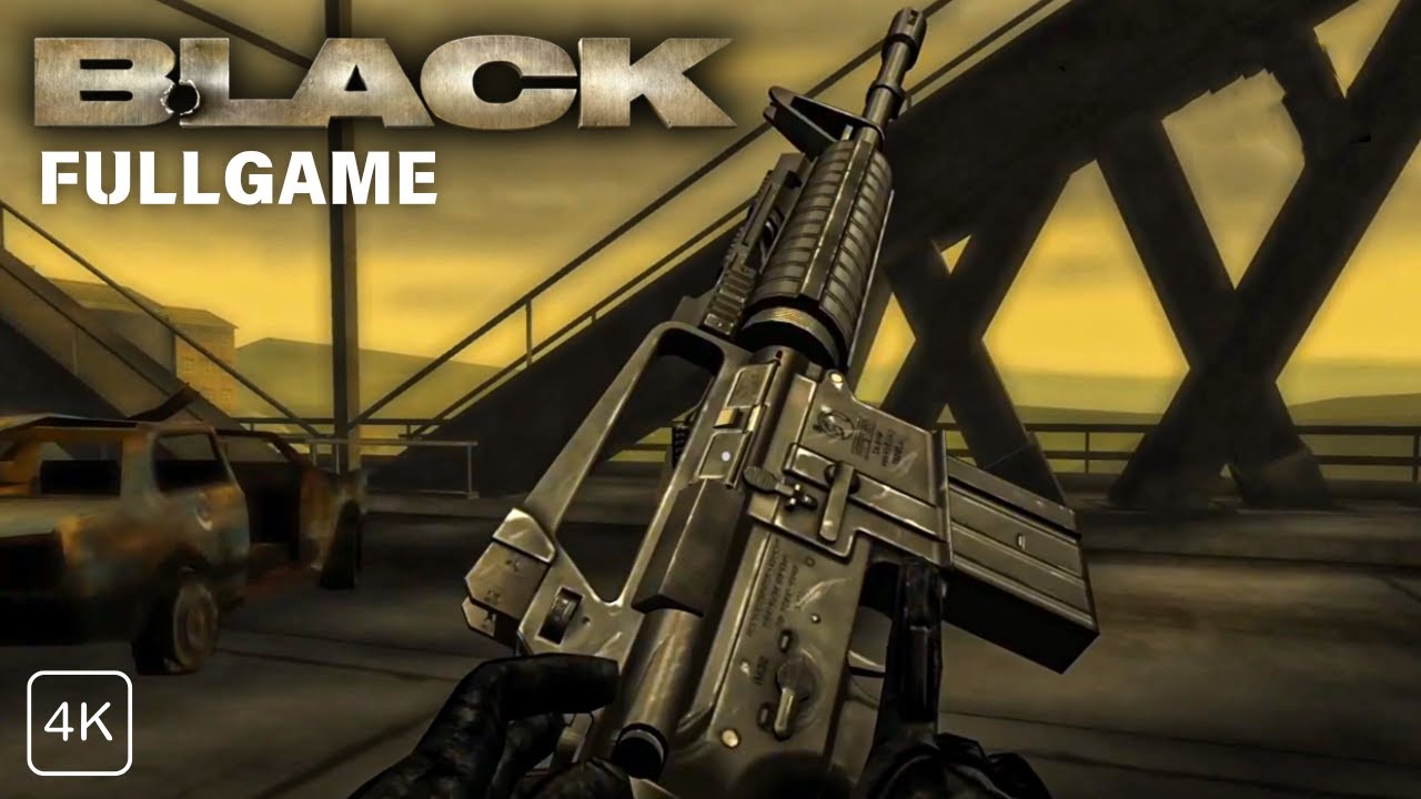 🎮 BLACK PS2 – Full Game 4K 60FPS | No Commentary Gameplay - YouTube