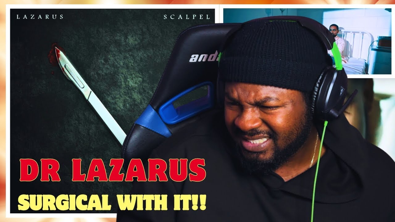 ONLY A DOCTOR CAN RAP LIKE THIS😂 Lazarus Scalpel | REACTION#lazarus ...