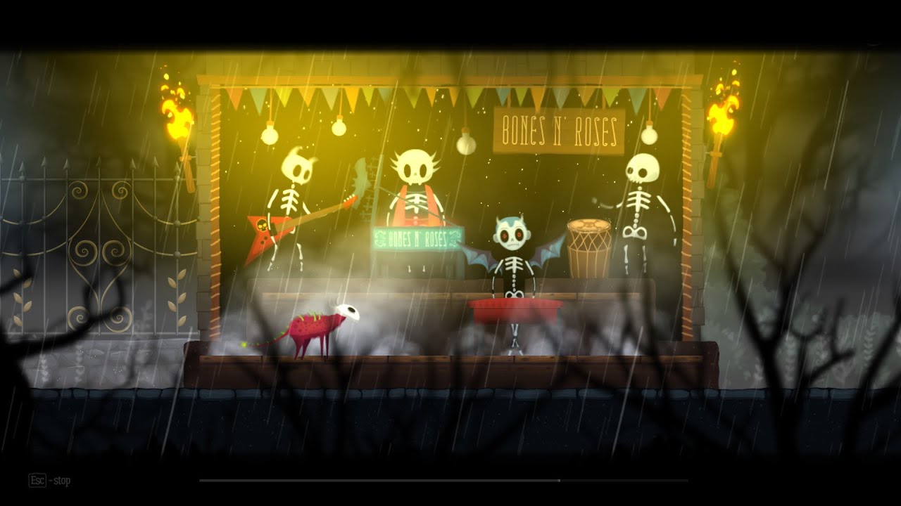 The Guise: Bones N' Roses "I buried my heart in a hole in the ground ...