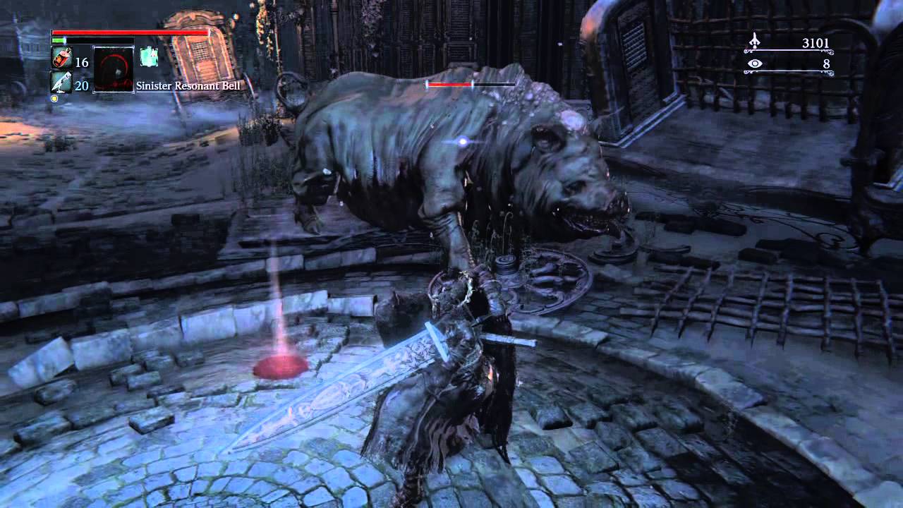 Bloodborne getting electric mace +farming - YouTube