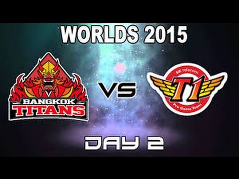 Những pha sử lý hay trong trận: BKT vs SKT-BANGKOK TITANS vs SK TELECOM T1- Chung kết thế giới ...