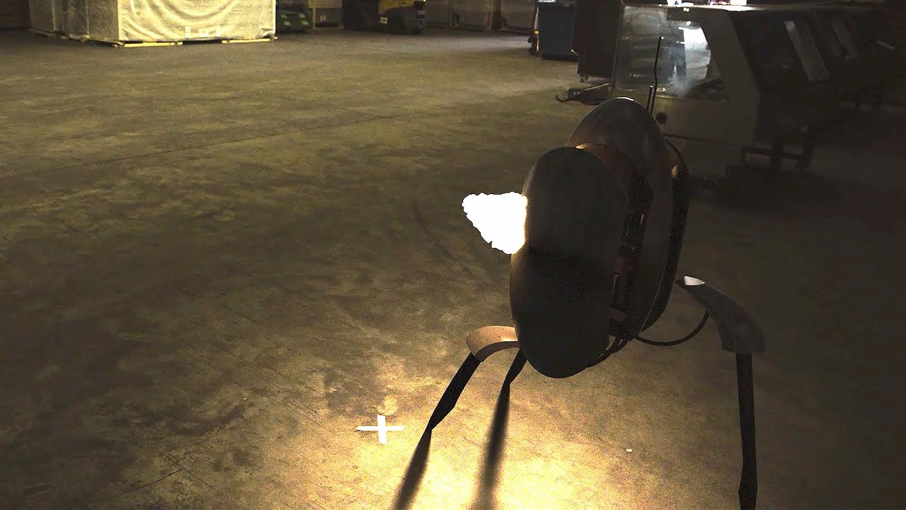 Real Life Turret Shoots At Me - YouTube