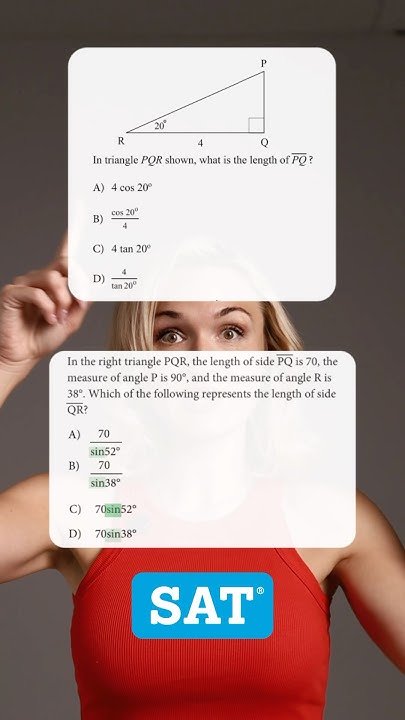 Make sure you know how to solve TRIG questions on the SAT 👀 # ...