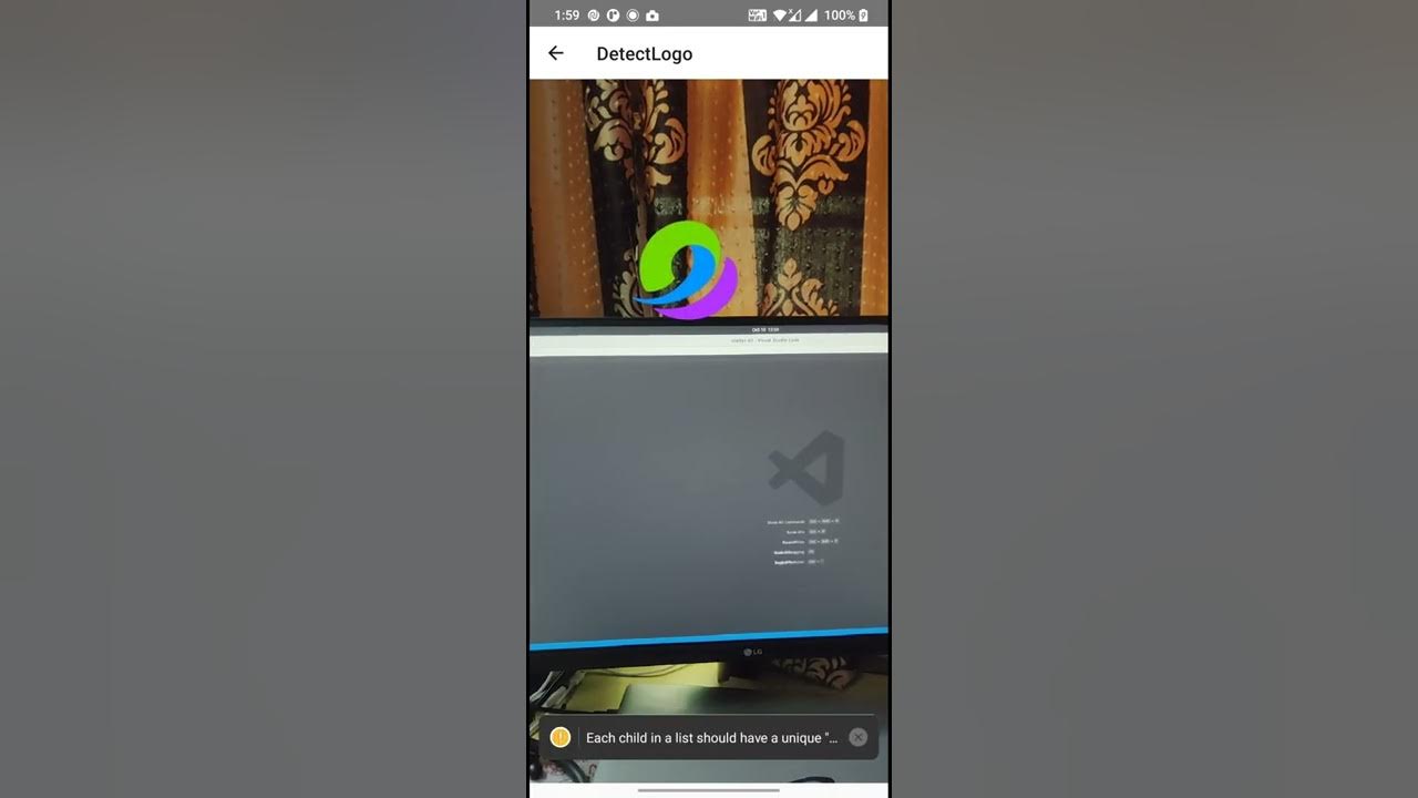 AR-Image Detection #react #reactnative - YouTube