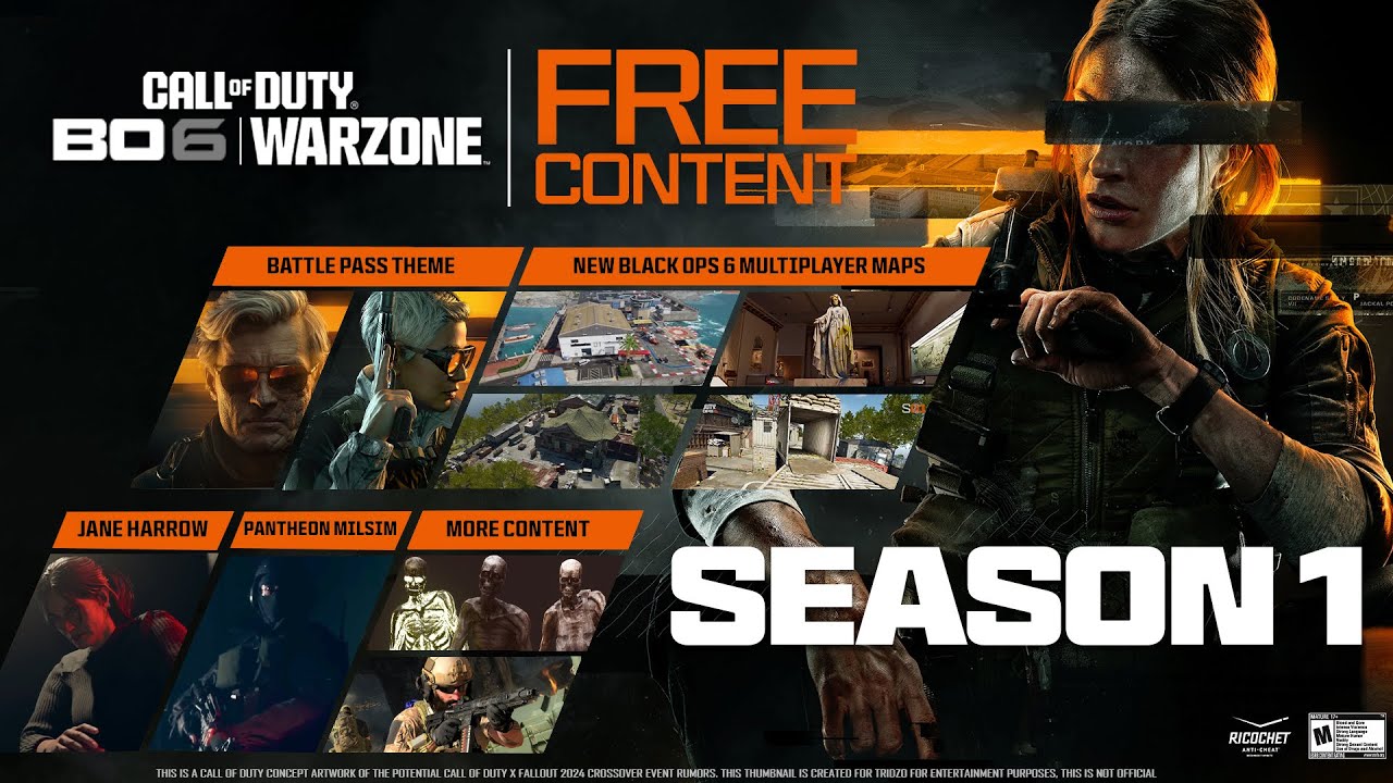 OFFICIAL Black Ops 6 Season 1 Theme, Maps, & Operators! (Black Ops 6 ...