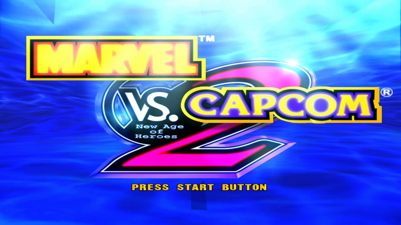 Marvel vs Capcom 2 Arcade Mode Gameplay (Gambit-Megaman-Strider Hiryu ...