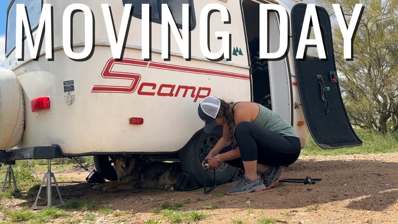 How I Move From One Dispersed Campsite to Another // Solo Traveler ...