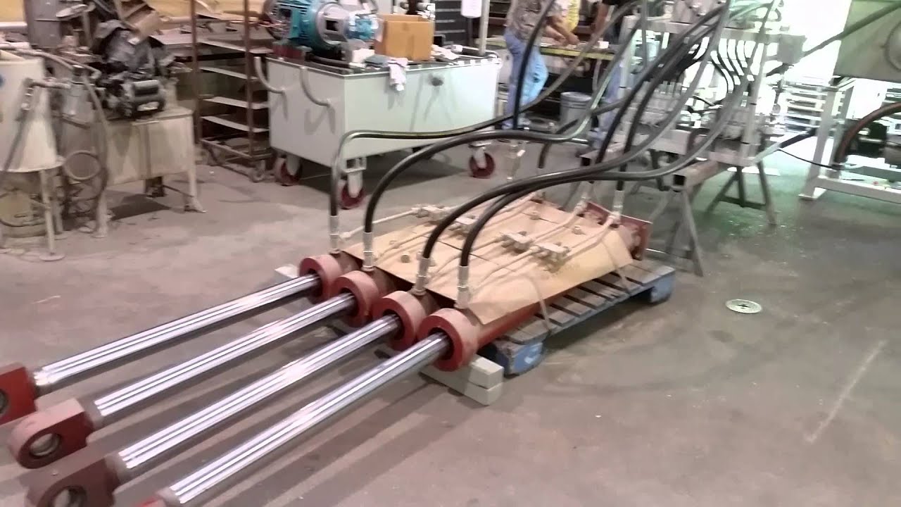 Manifold for use with power unit and pumps - YouTube