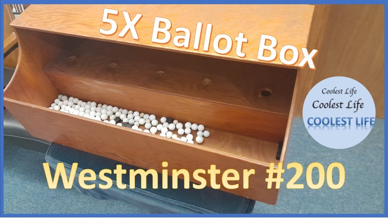 Masonic - Westminster Lodge #200 - South Carolina - Different Ballot ...