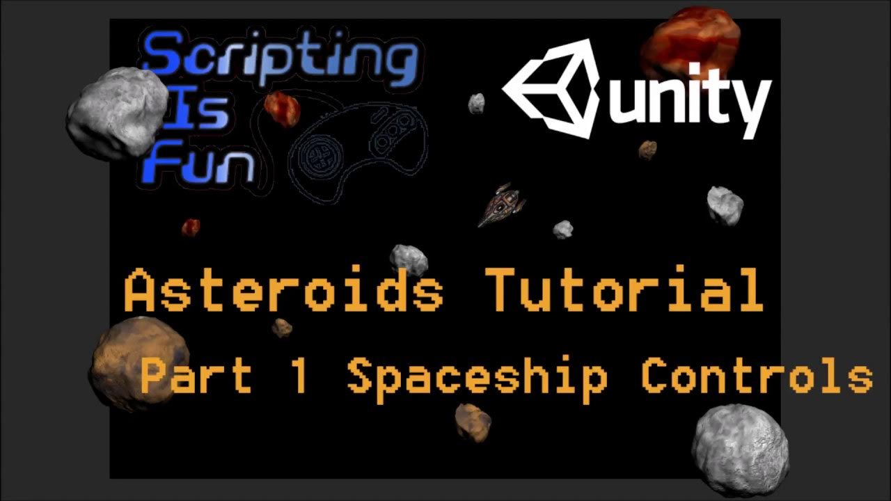 Asteroids - Part 1 - Spaceship Controls - YouTube