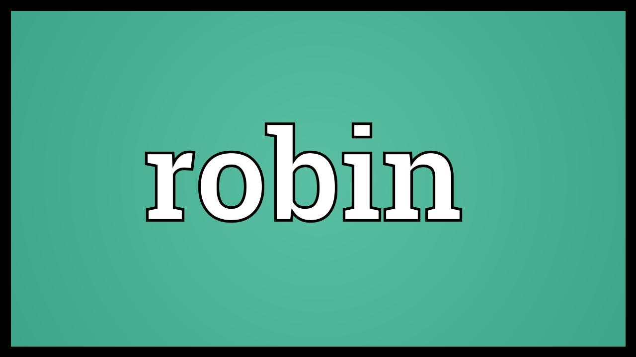 Robin Meaning YouTube robin-meaning-youtube