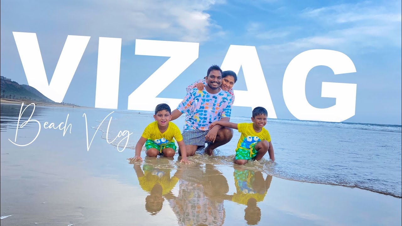 Vizag Beach Vlog , Sagar nagar Beach, Vizag City Tour || Andhra Pradesh ...