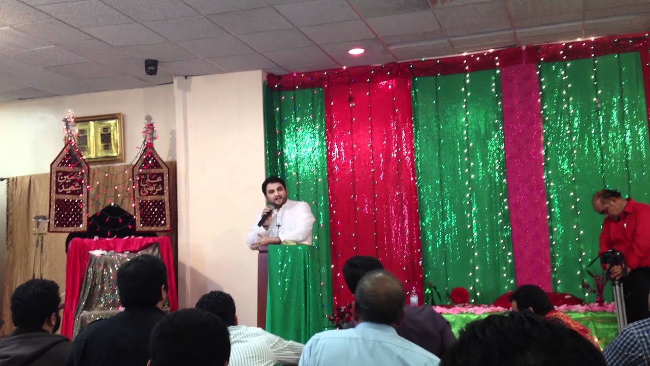 Jashan 13 rajab masom imambargah chicago - YouTube
