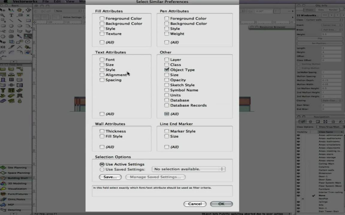 New Select Similar Tool in Vectorworks - YouTube