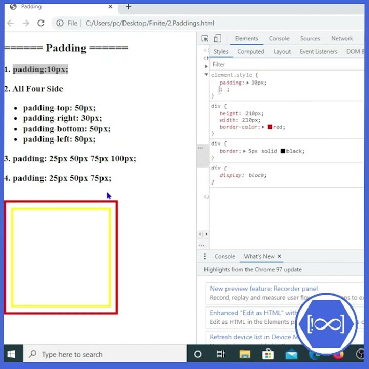 CSS Padding - YouTube