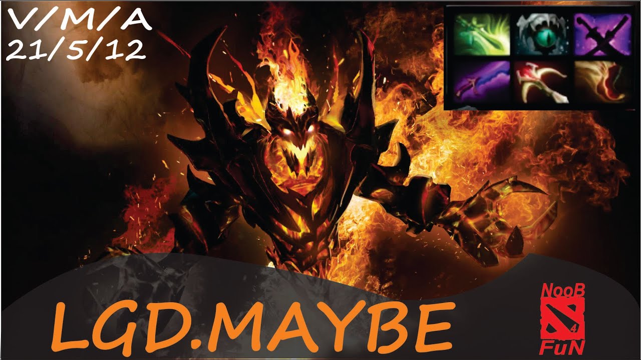 DOTA 2 Shadow Fiend by LGD.MAYBE (Game Completo) - YouTube