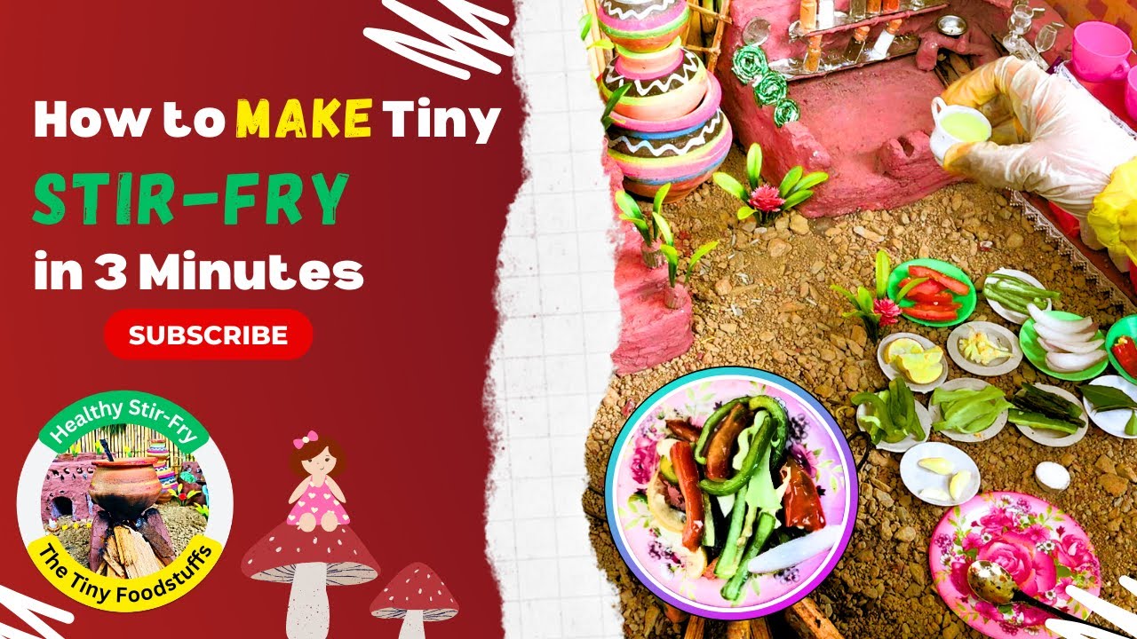 Tiny Vegetable Stir Fry 🍲 | Asian Stir Fried | Quick & Easy Dinner ...