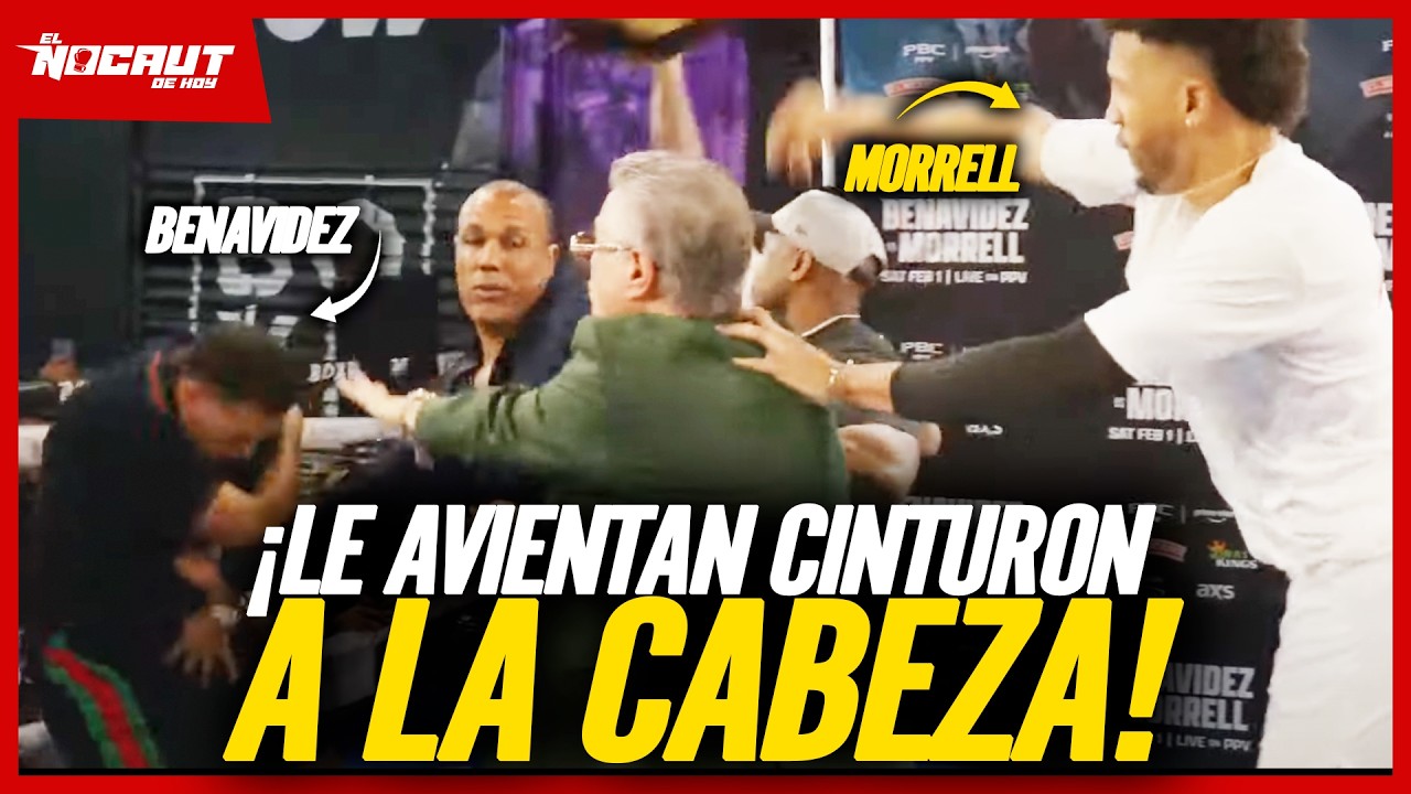 ASÍ fue el INTESO CARA a CARA entre DAVID BENAVIDEZ y DAVID MORRELL ...