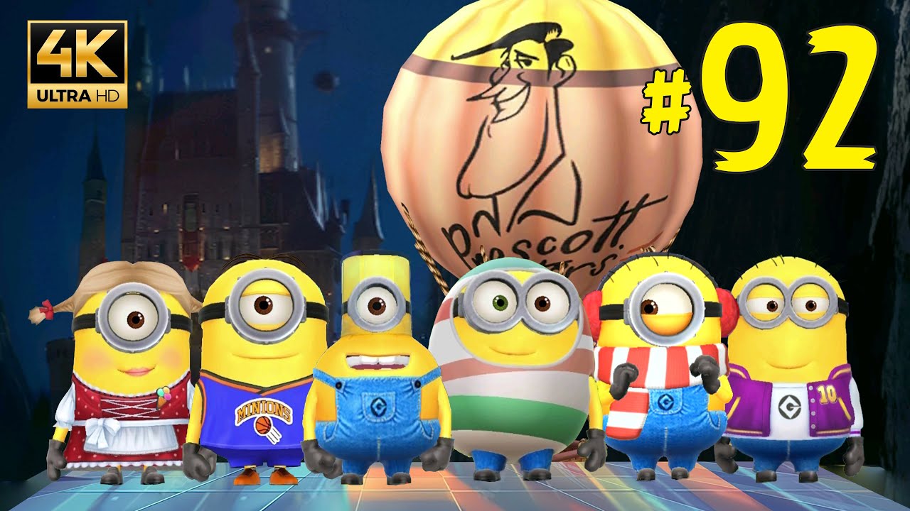 Minion Rush Poppy's First Heist (Special Mission) Part 92 | iOS 4K Full ...