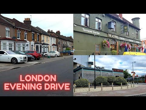 London Drive 🇬🇧 | Relaxing Summer Evening - YouTube