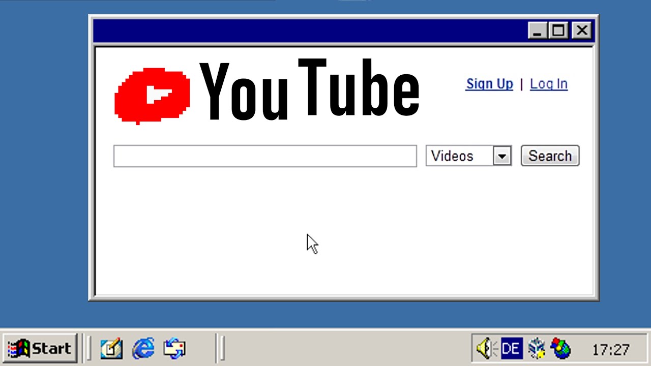 YouTube in Windows 2000 nutzen - YouTube