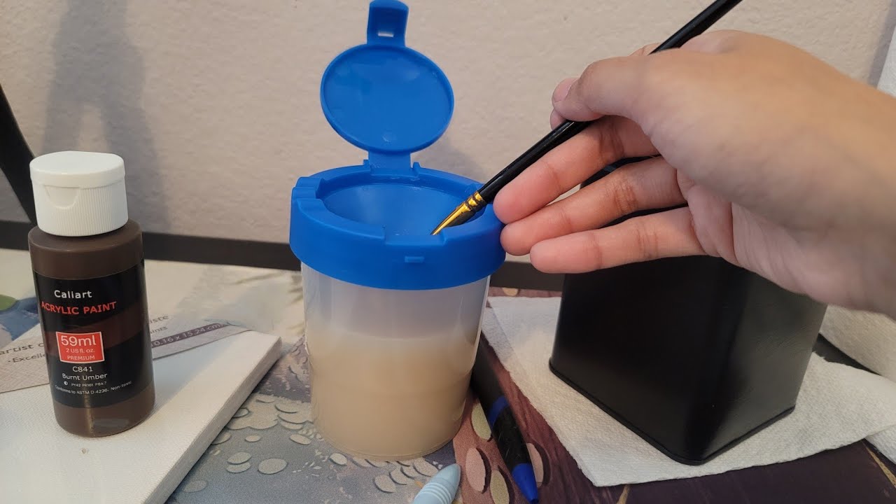 how to use the brush cleaner from dollar tree | simple but also ...