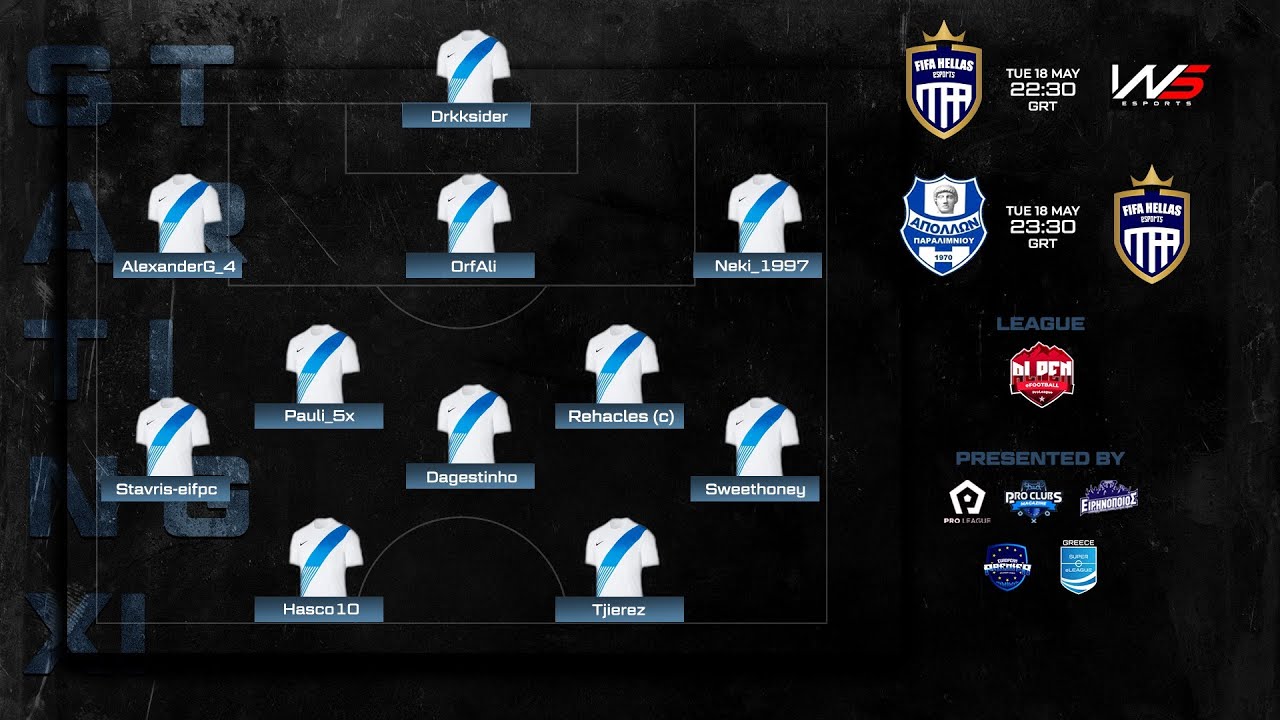 FIFA Hellas eSports / Alpen League - YouTube