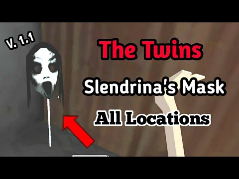 Slendrina's Mask All Location In The Twins || The Twins New Update ...