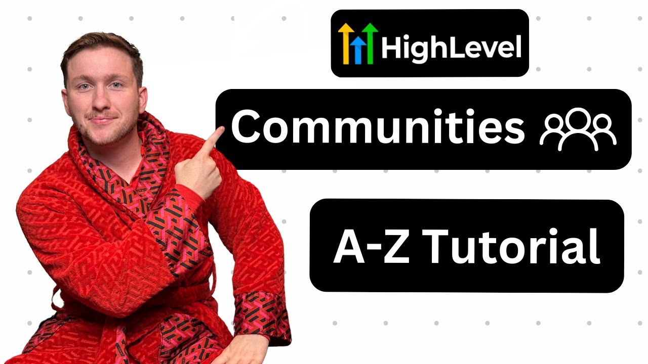 GoHighlevel Communities & Courses Complete A-Z Tutorial - YouTube