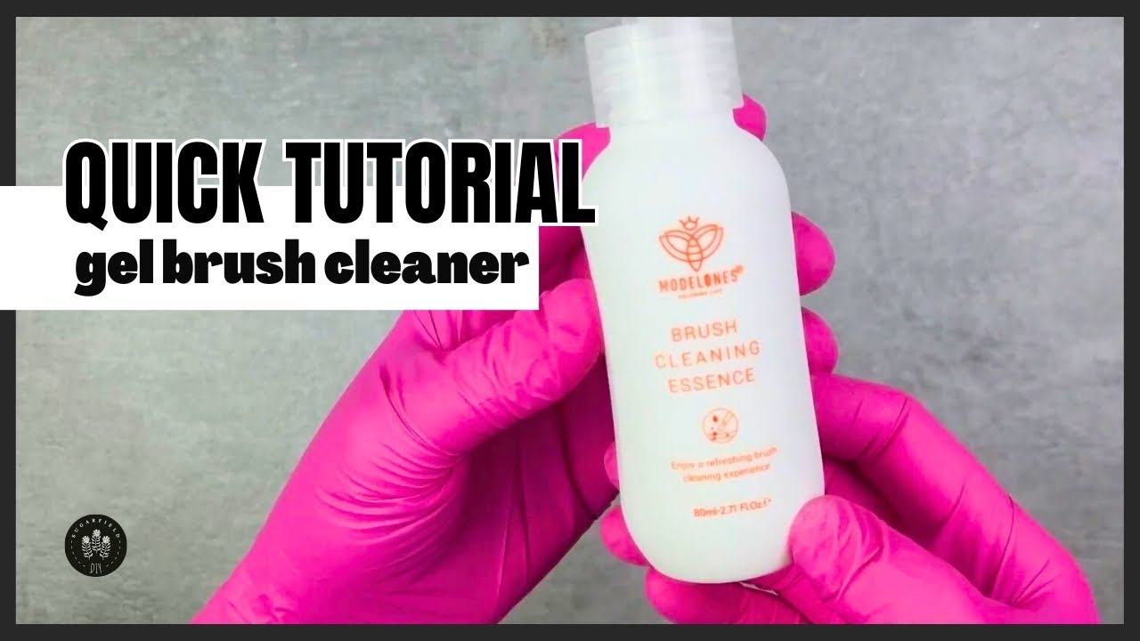 How To Use A Gel Brush Cleaner: Easy & Quick Tutorial - YouTube