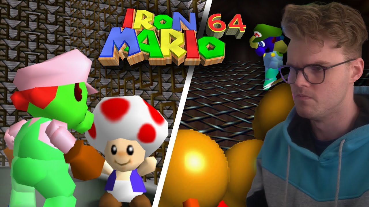 I Tried Hardcore Mode on Iron Mario - YouTube