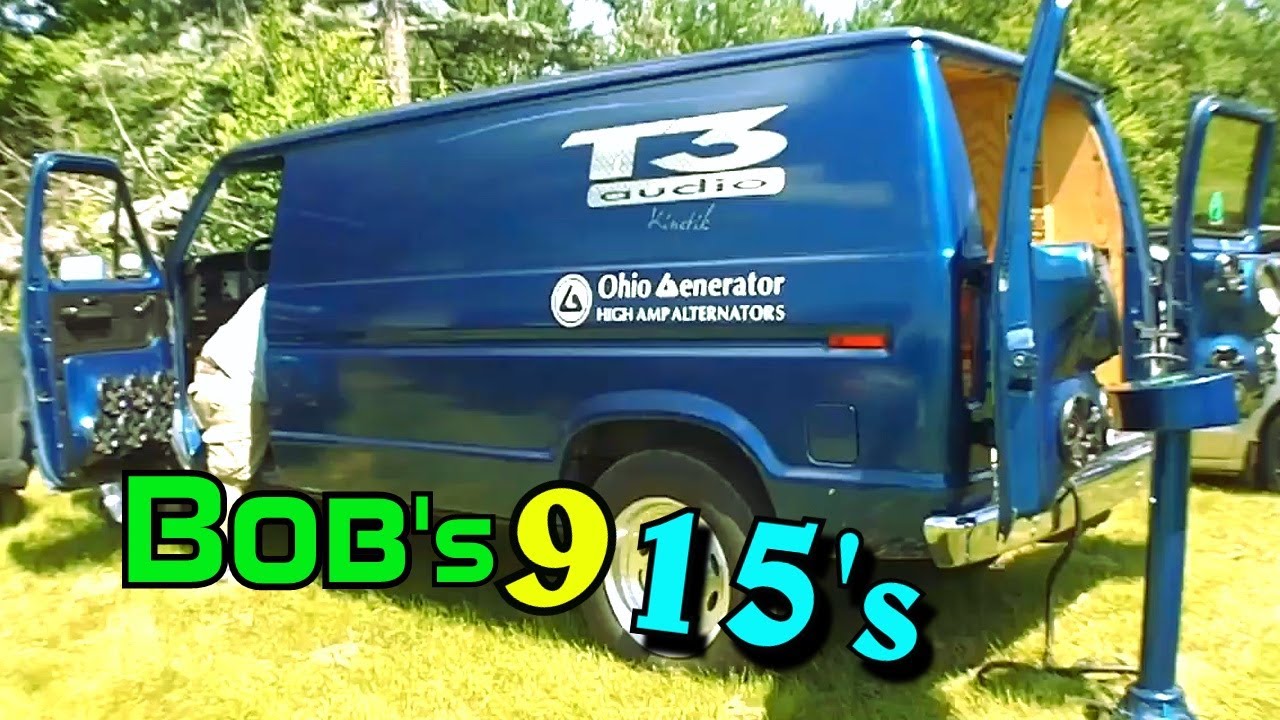 165db T3 Audio Van w/ Bob Perillo's 9 TSNS 15" Woofers | 9 MA Audio 4k ...