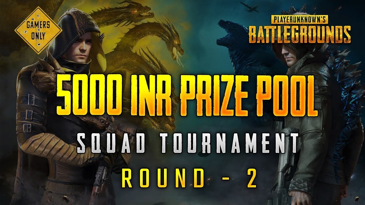 PUBG 5k PRIZE POOL TOURNAMENT | ROUND-2 | 🔴LIVE | GAMERS ONLY - YouTube