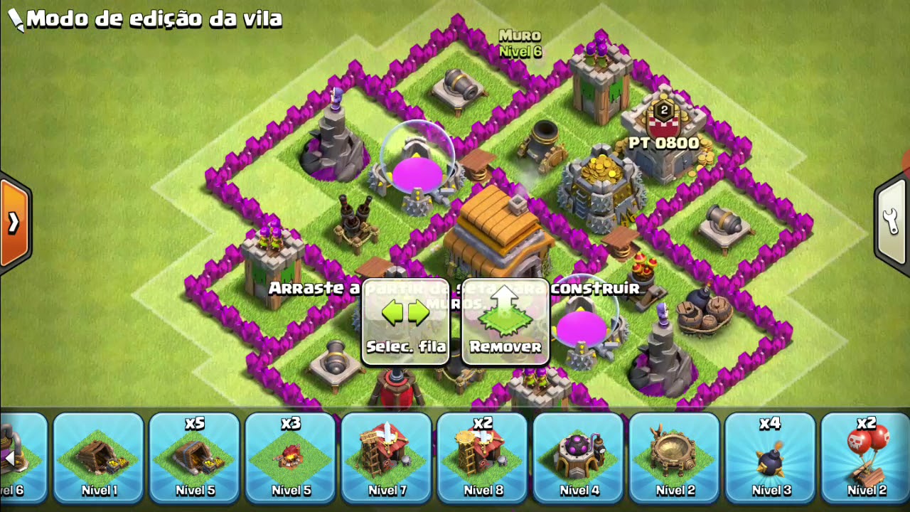 LAYOUT CV6 para DEFESA 2020 ATUALIZADO - CLASH OF CLANS. - YouTube
