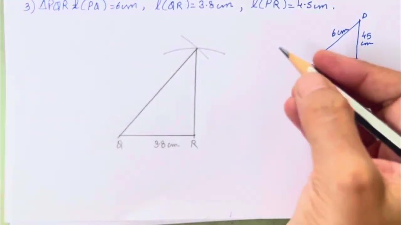 Geometrical construction | class 7 maths chapter 1 practice set 2 ...