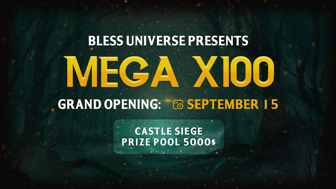 |Mu Online | mu.bless.gs Sever mới nhất Mega X100 - Open 15/09/2022 ...