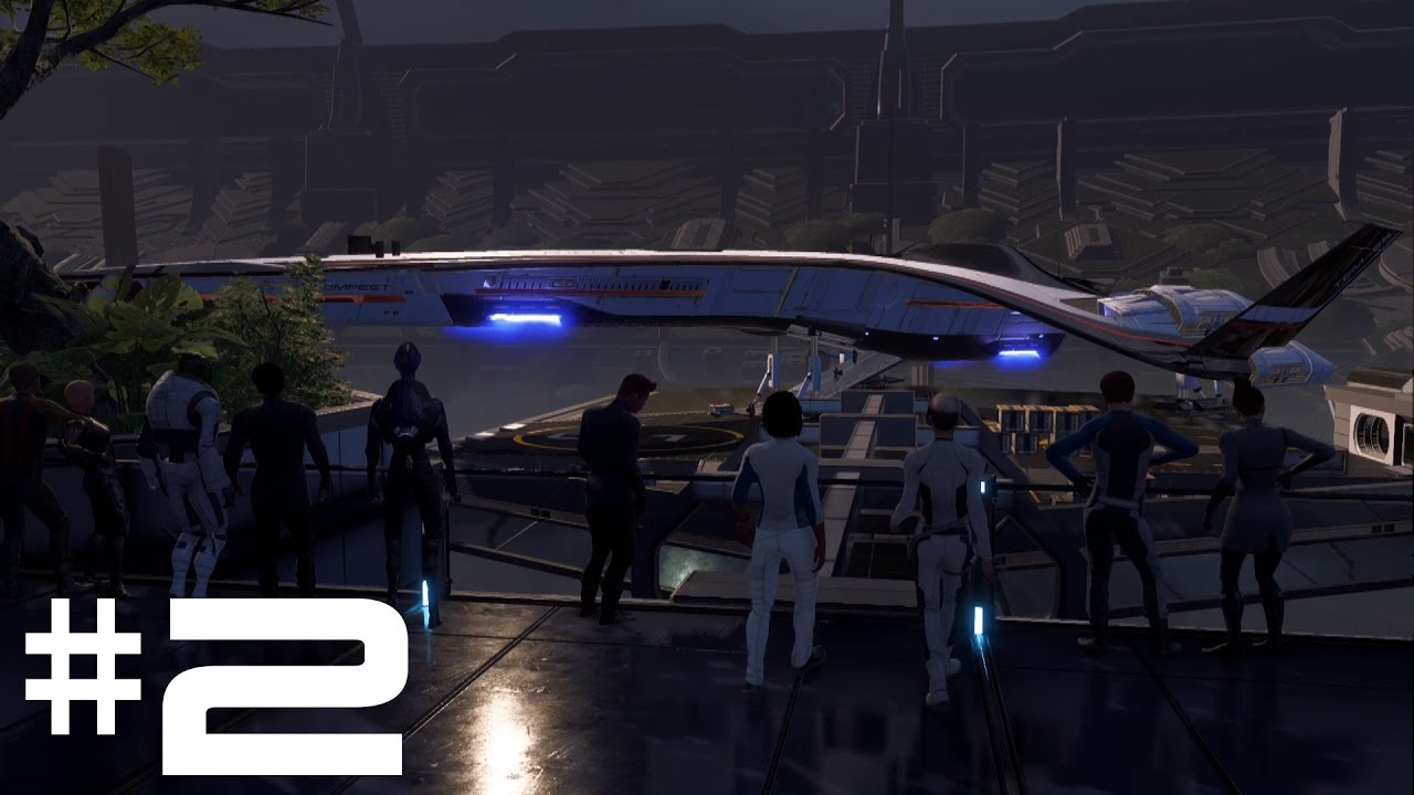 Mass Effect Andromeda Walkthrough Gameplay Part 2 - The Tempest - YouTube