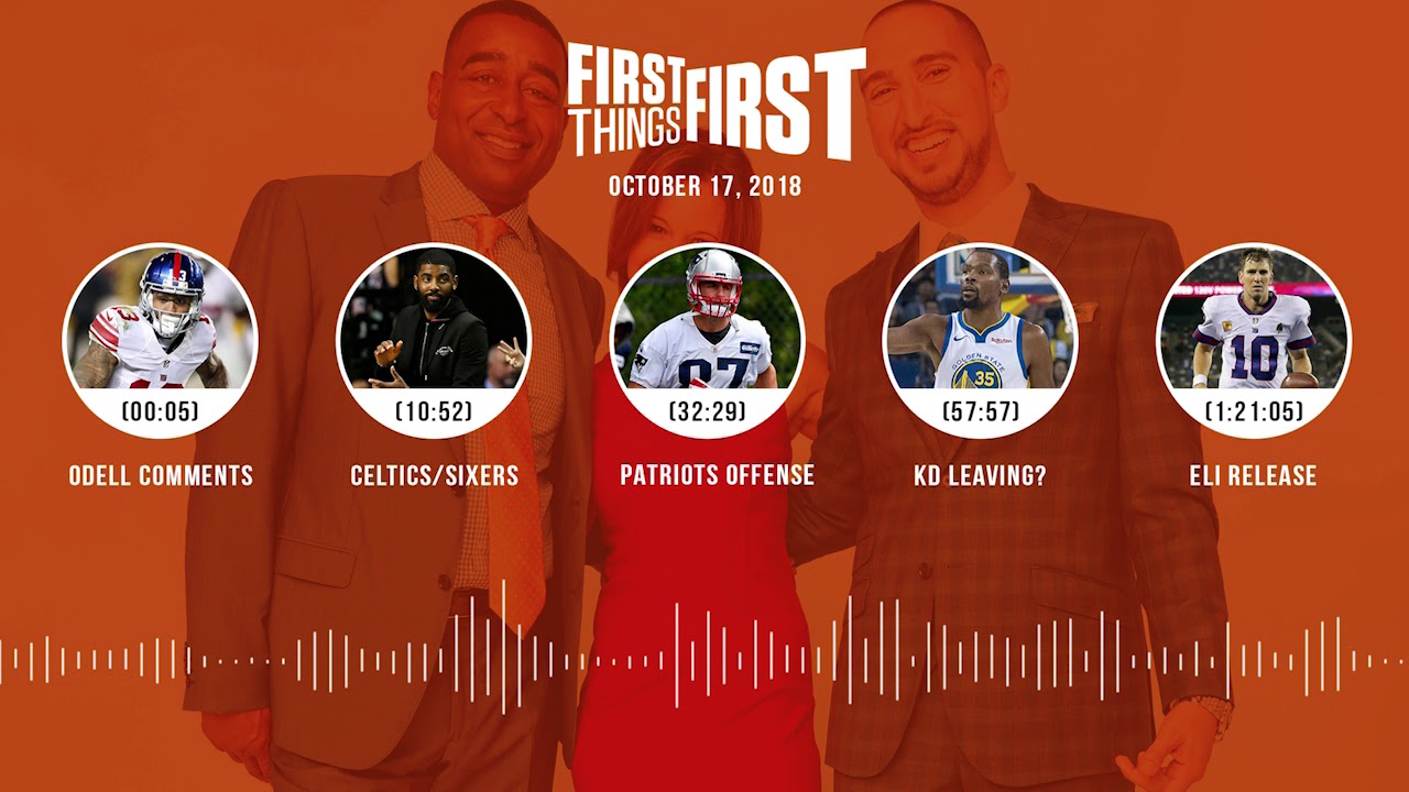 First Things First audio podcast(10.17.18)Cris Carter, Nick Wright ...