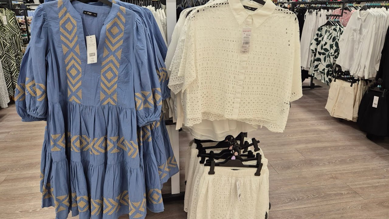F&F Fashion Women's Trending Summer Clothing Collection May 2024 Tesco ...