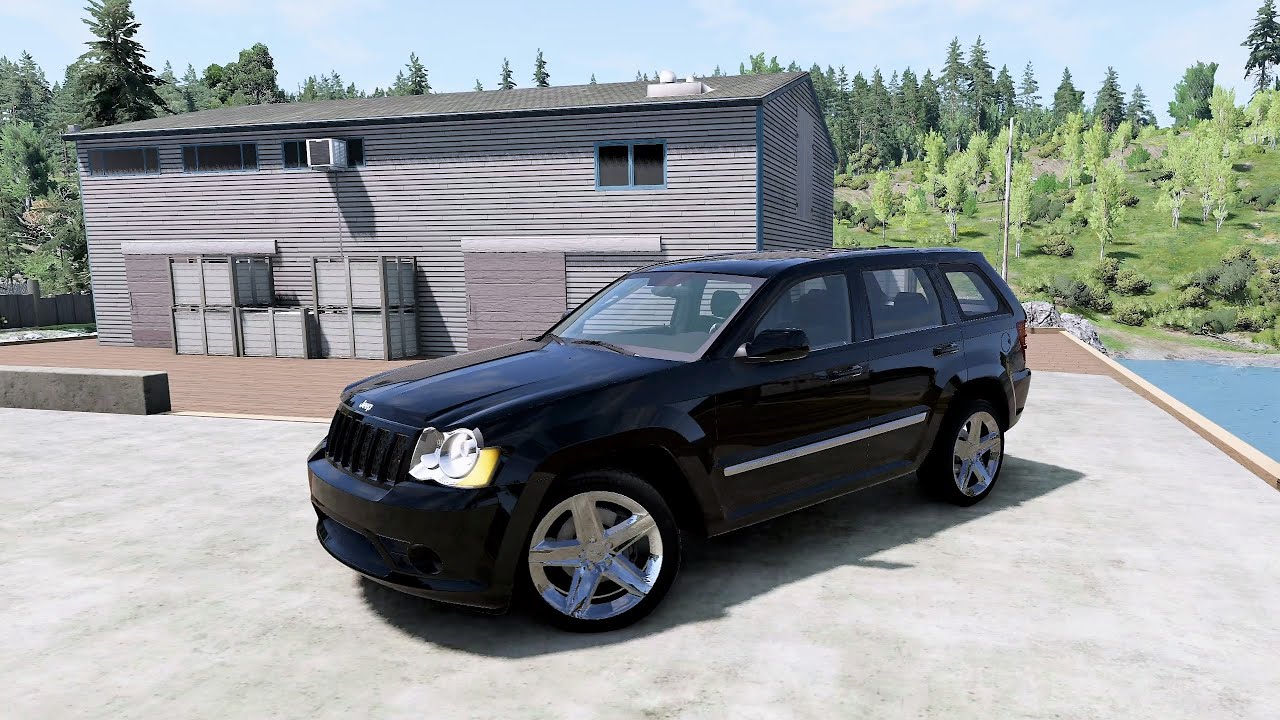 BeamNG.drive - Jeep Grand Cherokee SRT8 2006 - Car Show Test Drive ...