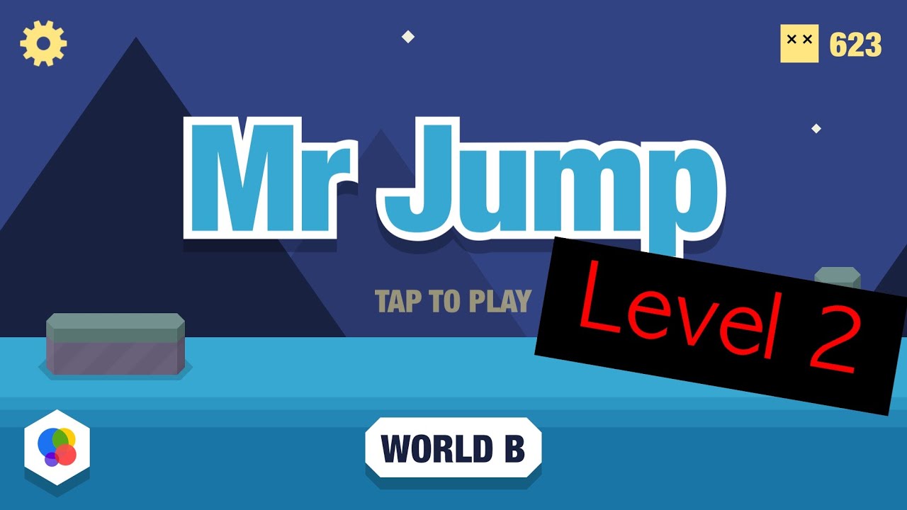 Mr Jump World B Level 2 Walkthrough - YouTube