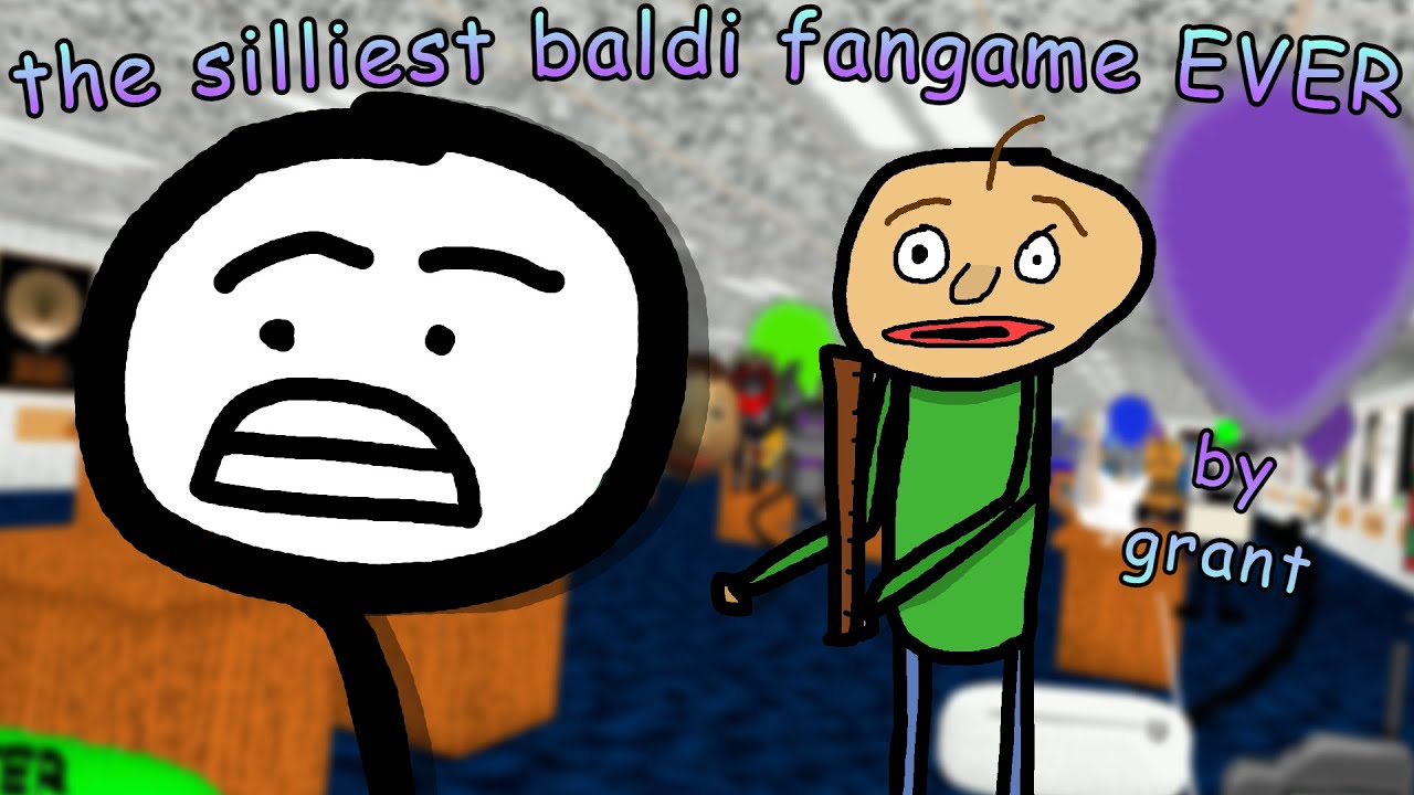 the funniest baldi fangame ever... (Roblox Test Baldi's Basics Game ...