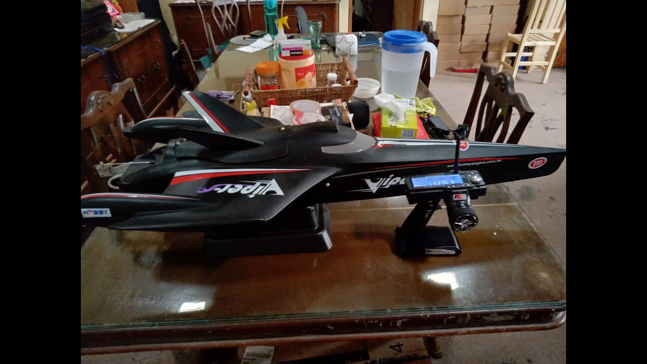 viper brushless boat hobby engine - YouTube