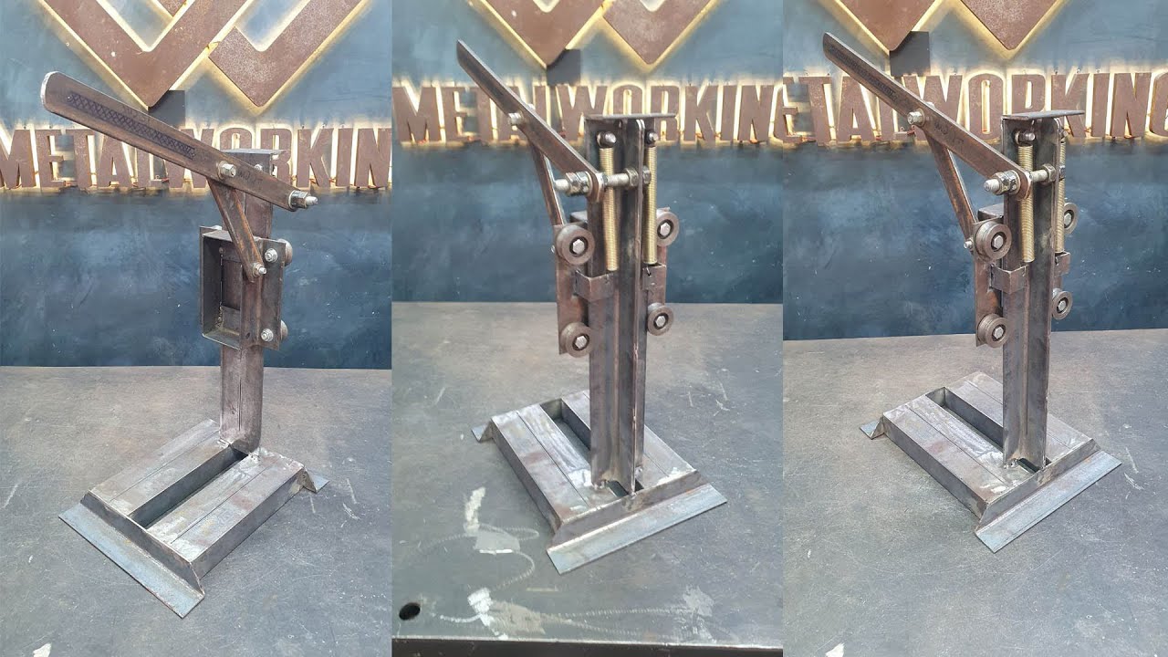 Watch This Metal Make Perfect Scroll Press driller Folds EVERY Time ...