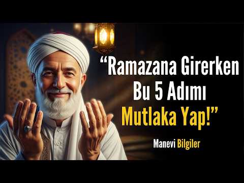 Ramazan Hazırlık Rehberi! Ramazan Gelmeden Bu 5 ADIMI Mutlaka Yapın! ...